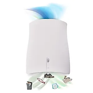 Sunstar QAIS Air Purifier for Strong Odor, Viruses and Bacteria - Filterless, Quiet Wall-Mount Air Cleaner for Home, Bedroom - Pet Odor Eliminator, Cat Litter, Ammonia, Strong Smell Remover