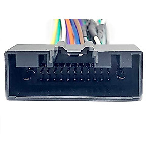 Factory Radio Add A Amp Amplifier Sub Interface Wire Harness Inline Converter Compatible with Ford - Select Models
