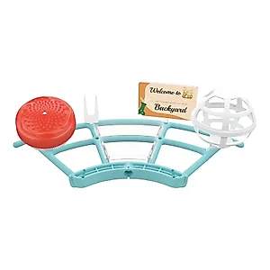 NETVUE Birdfy Pro Perch - Wider Extension Perch to DIY Add-ons Including Suet Ball, Mini Hummingbird Feeder, Fruit Holder, Jelly Feeder and Welcome Card, Ideal for Bird Lover