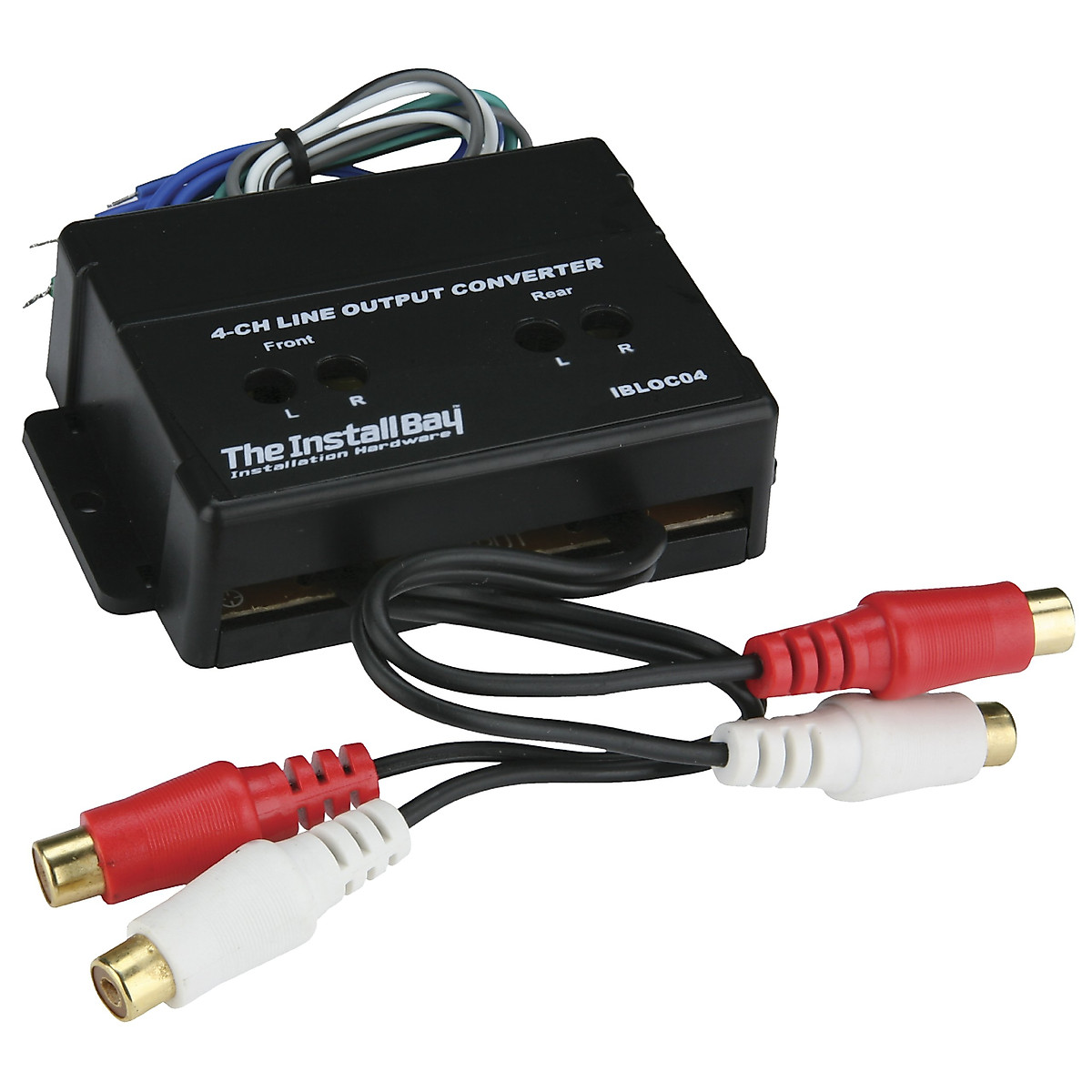 Install Bay IBLOC04 4 Channel Adjustable Line Level Convertor 60 Watt Each