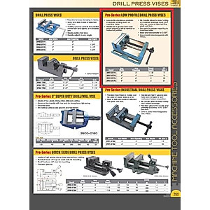 HHIP 3901-0178 Pro-Series Low Profile 8" Drill Press Vise