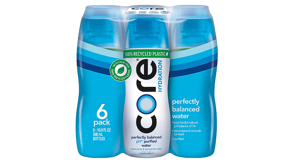 Core Hydration Perfectly Balanced Water, .5 L bottles, 24 Count (4 ...