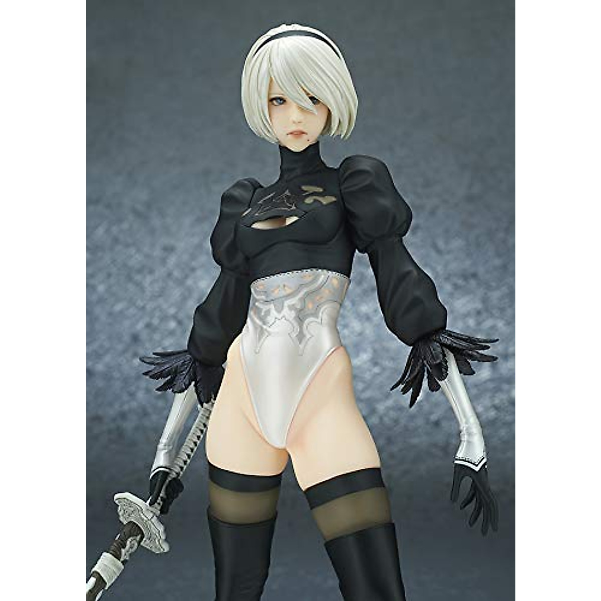 FLARE Aug188947 Nier Automata: 2B Yorha No. 2 Type B (Deluxe Version) 1: 7 Scale PVC Figure, Multicolor