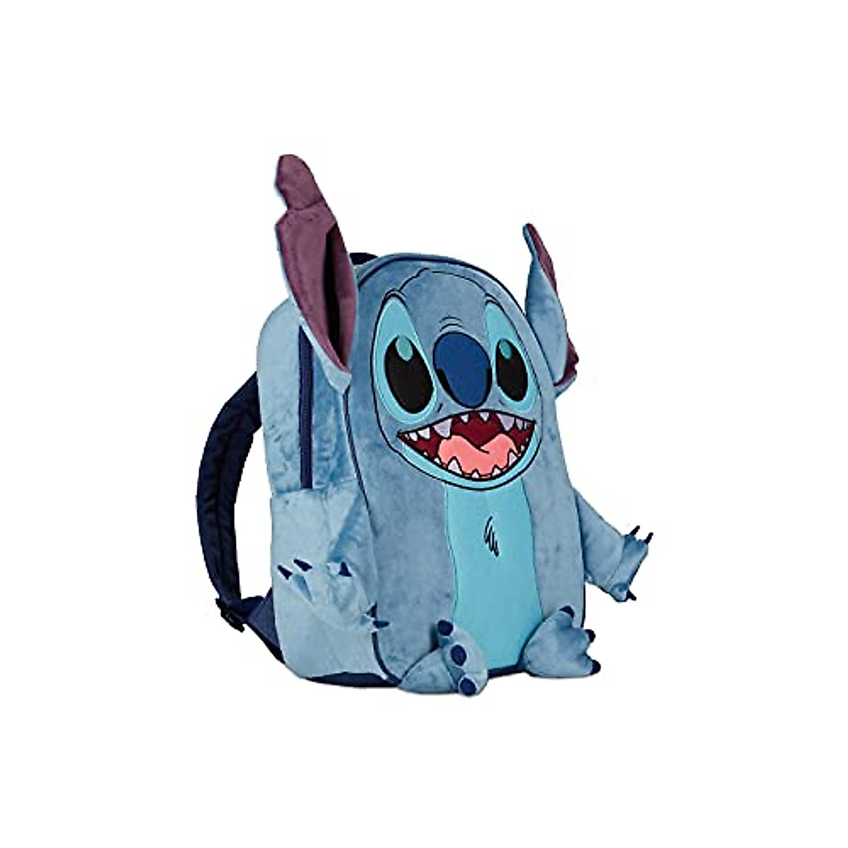 Disney's Lilo and Stitch Backpack for Girls & Boys, 16 Inch, Plush School Bookbag with 3D Arms, Legs, & Ears