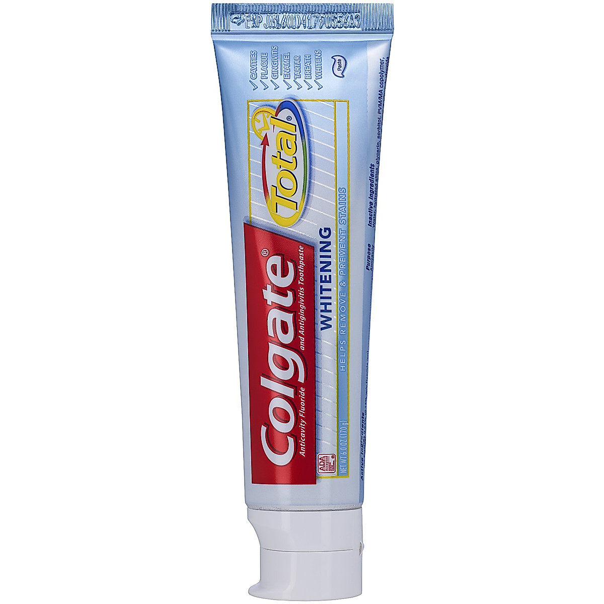 Colgate Total Whitening Toothpaste Twin Pack - 6 Ounce (Pack of 2)