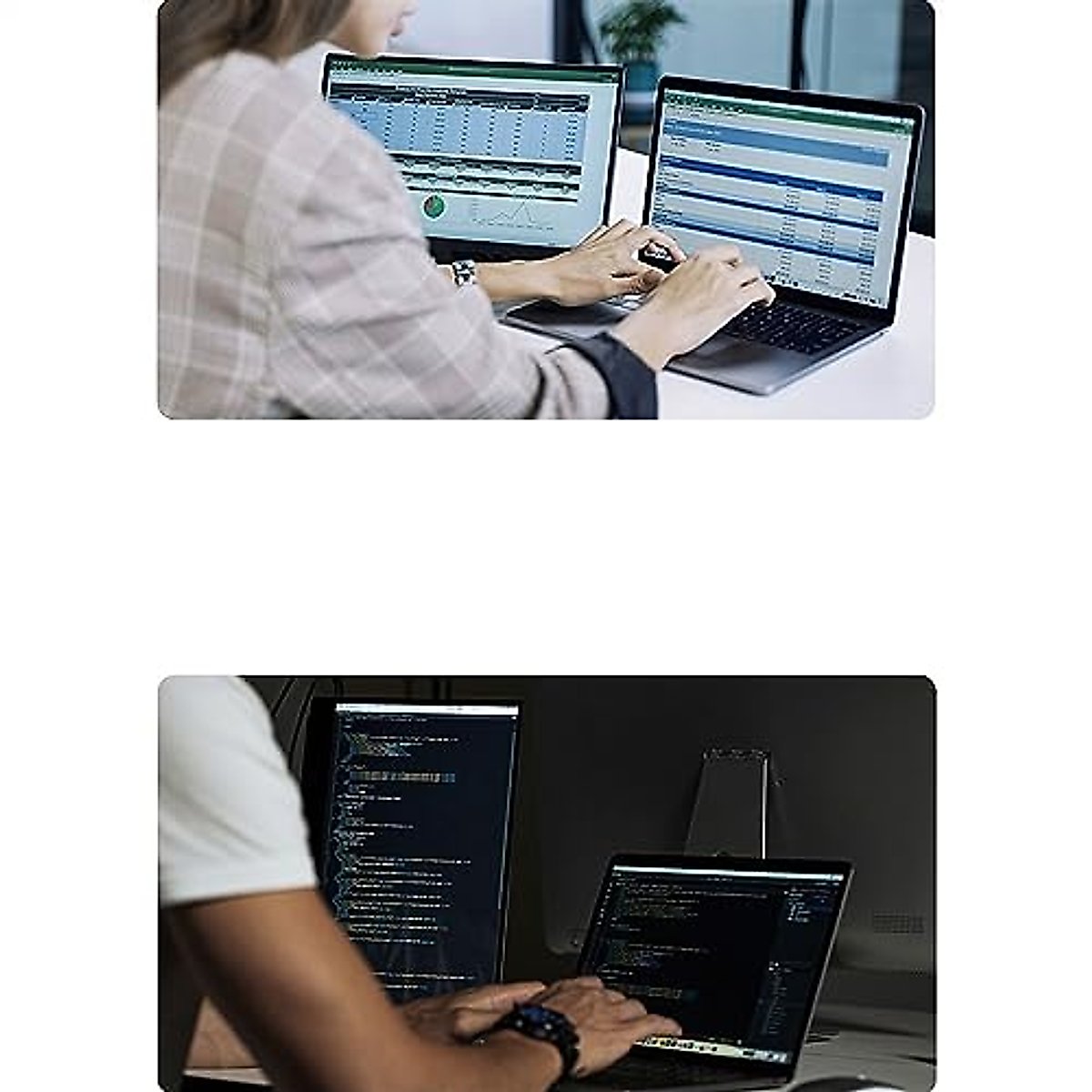 Portable Monitor for Laptop 15.6-inch 4K HDR Monitor Office Gaming Host Expansion Screen IPS External Screen 3840 * 2160 Resolution Multi-Function Secondary Screen External Screen (Size : Non-Touch)
