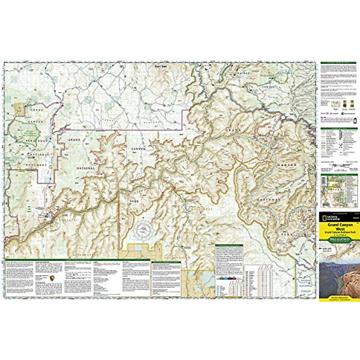 Grand Canyon West [Grand Canyon National Park] (National Geographic Trails Illustrated Map) (National Geographic Trails Illustrated Map, 263)