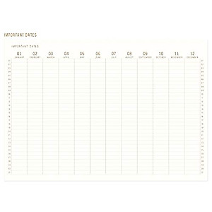 DesignWorks Ink Cloth Bound Personal Journal, Blue - Make it Happen