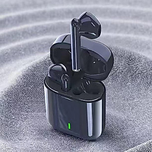 LADUMU Headphones Bluetooth V77 Pink for Gaming for Man Bluetooth Earbuds for Kids High-end Invisible Party New Year’s Gift