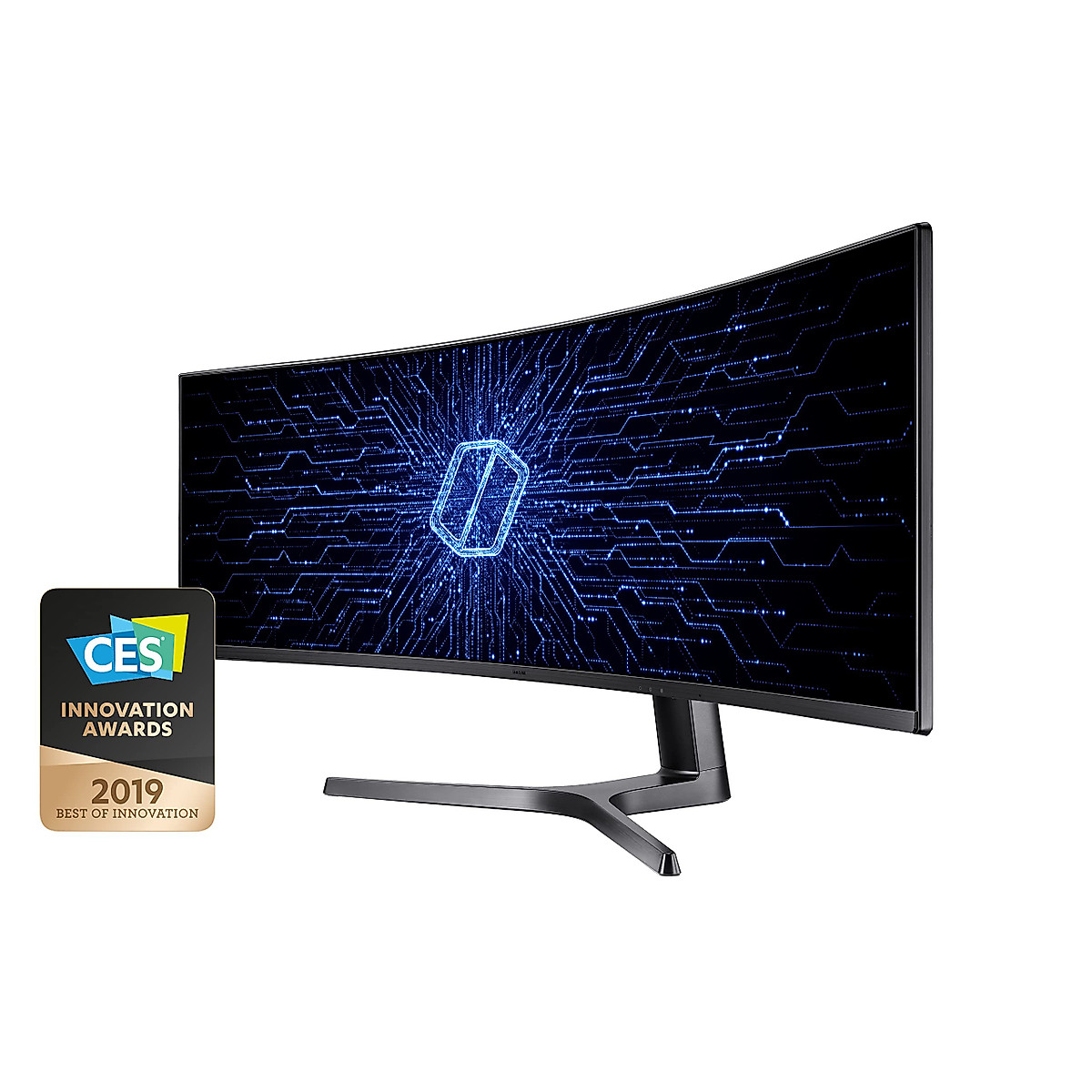 SAMSUNG Odyssey CRG9 49-Inch, QLED Curved Gaming Monitor (C49RG92SSN), Black (Renewed)