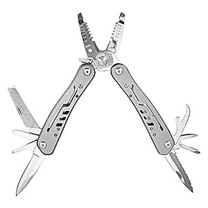 Performance Tool W86506 13-in-1 Electrician Multi-Tool (Wire Strippers, Long Nose Pilers, Wire Cutters and more) Strip & Cut 10 to 18 AWG Solid Wire