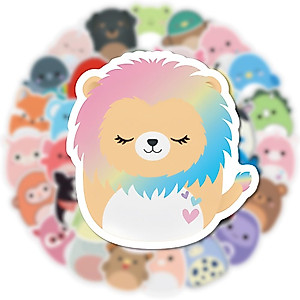 100 Pcs Cute Animal Stickers for Water Bottles| Gifts for Kids Teen Birthday Party| Kawaii Stickers Pack|Waterproof Stickers for Water Bottles,Laptop,Phone,Skateboard,Bicycle