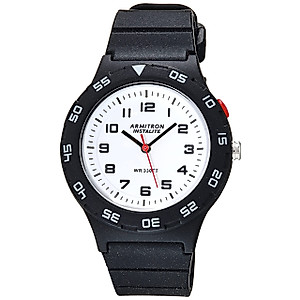Armitron Sport Unisex Easy to Read Silicone Strap Watch, 25/6443