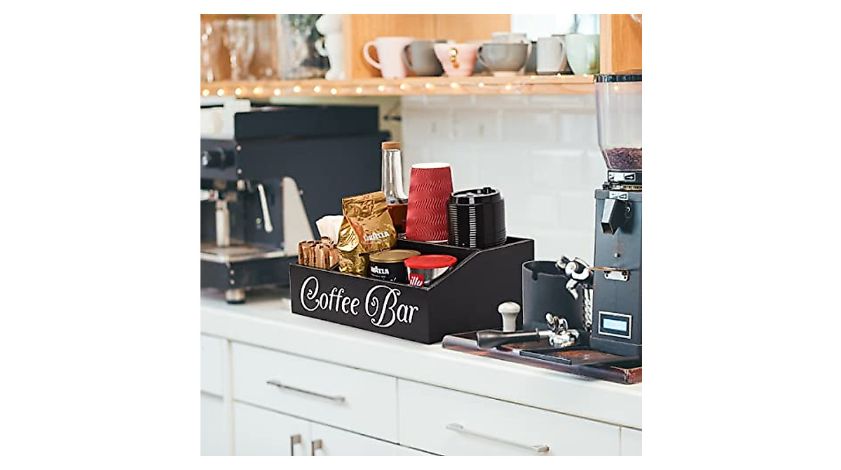 SHINGYU Coffee Bar Organizer - Stylish & Functional Storage