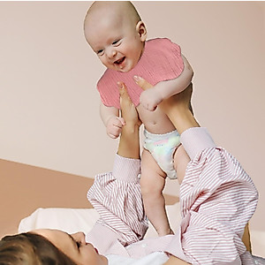 Muslin Baby Bibs Baby Drool Bibs Teething Bibs 100% Cotton for Unisex Boys Girls Super Absorbent& Soft Adjustable Multi-Use Scarf Bibs