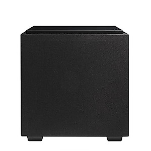 Definitive Technology Descend DN12 12" Subwoofer (2021 Model) - Optimized for Movies and Music, New 3XR Architecture, 1500W Peak Class H Amplifier & (2) Pressure-Coupled 12" Bass Radiators, Black