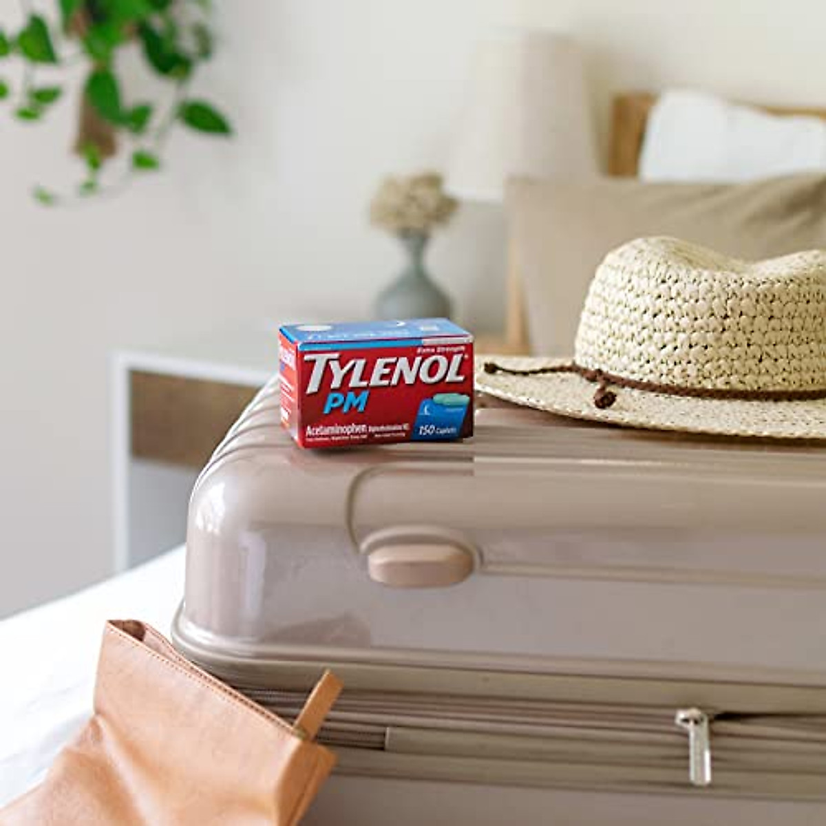 Tylenol PM Extra Strength Pain Reliever & Sleep Aid Caplets, 500 mg Acetaminophen, 100 ct