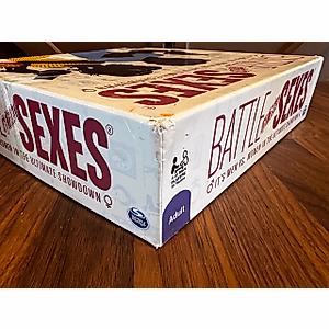 Battle of the Sexes Adult Board Game - Funny Card Games for Adults - Trivia Game Pitting the Men Against the Women - Great for Parties and Couples' Night - 2 or More Players - Ages 16 and Up
