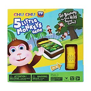 Spin Master Cardinal Games Five Little Monkeys Game, Multicolor