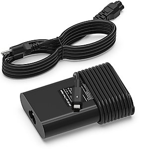 65W USB C Laptop Charger for Dell Chromebook 3100 Latitude 5420 5520 7420 7430 5400 5430 5320 5530 5490 5580 3420 7410 7320 7400 7390 XPS 13 Type C 65 watt Computer Power Cord Replacement