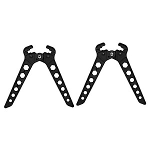 TEHAUX Arrow Stand 2pcs Arrow Kick Holder Arrow Holder Foldable Arrow Kick Stand
