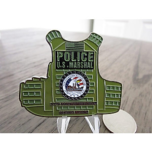 Police US Marshal New York Police Departmen Counter Terrorism Division Liason Tactical Vest Challenge Coin