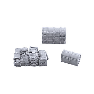 EnderToys Traveler's Camp II by Printable Scenery, 3D Printed Tabletop RPG Scenery and Wargame Terrain 28mm Miniatures