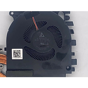 HK-Part Fan for HP ZBook Fury 15 G7 15.6" Dual Cooling Fan with Heatsink P/N M17046-001