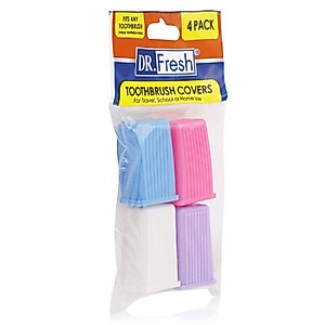 Dr. Fresh Adult Toothbrush Set, Battery Powered, Soft
