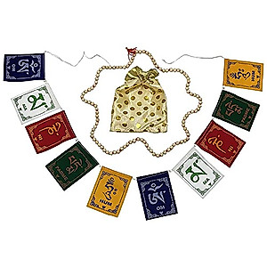 Chakra Singing Bowls Set Cuencos Tibetanos With Cushion Mallet Tulsi Beads Mala Tibetan Prayer Flag For Meditation Mindfulness - Style1 Size Medium