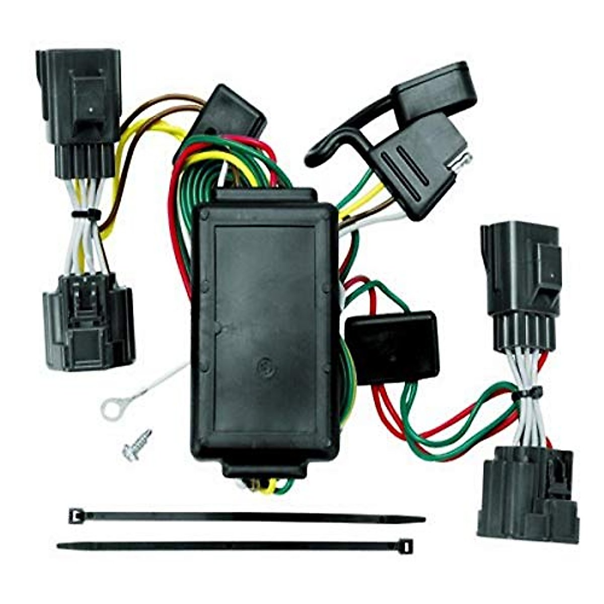 Draw-Tite Tekonsha T-One® T-Connector Harness, 4-Way Flat, Compatible with Select Jeep Commander