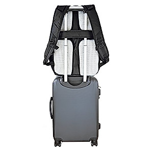 Denco Team USA Olympics Voyager Laptop Backpack, 19-inches, Black