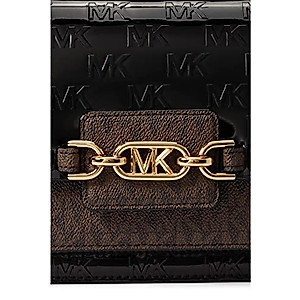 Michael Kors Heather Large Shoulder Black 1 One Size