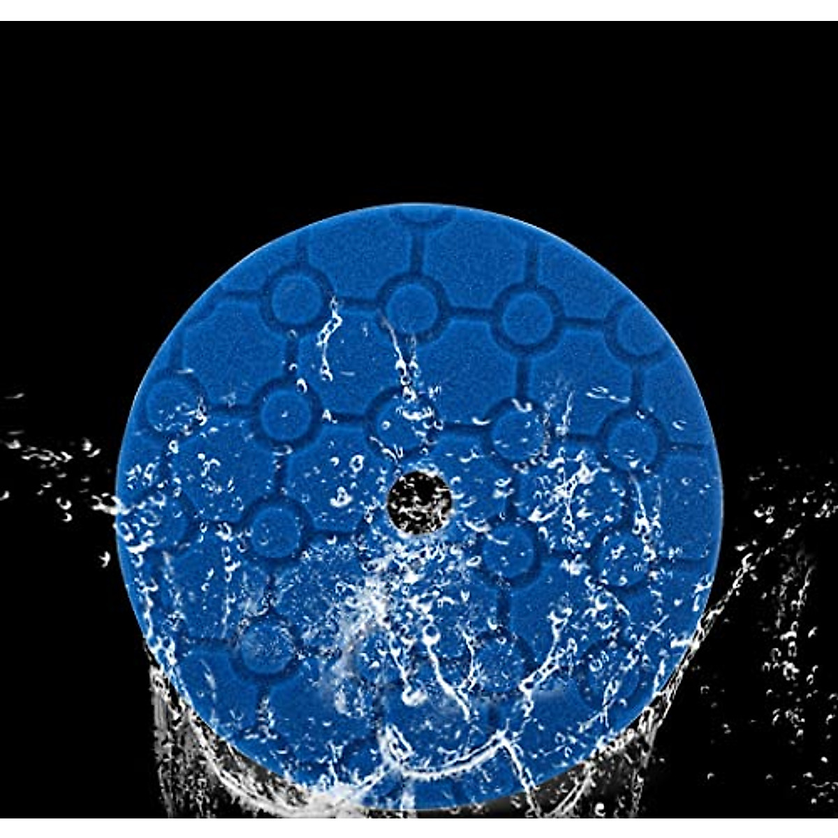 Polishing Pad 6Inch 5 pcs150mm Orbital Buffer Polisher Pad Wool Microfiber Buffing Pads car Detailing kit, Foam applicator Pad for Compounding, Polishing and Waxing, for 6''Backing Plate Car Polisher