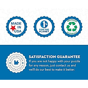 New York Puzzle Company - New Yorker Main Street - 1000 Piece Jigsaw Puzzle