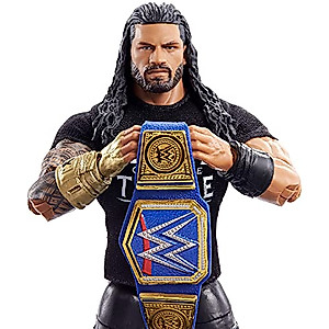 WWE Roman Reigns Elite Collection Series 88 Action Figure 6 in Posable Collectible Gift Fans Ages 8 Years Old and Up​