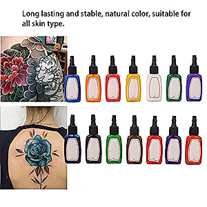 Tattoo Ink Tattoo Ink Set 14 Colors Tattoo Ink Set Piercing & Tattoo Supplies Makeup Pigment Set Tattoo Ink