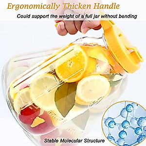 Mason Jar Pitcher Lids With Handle And Pour Spout Wide Mouth Mason Jar Lid With Flip Cap Airtight & Leak-Proof Pour And Store Cover (Jar Not Included)