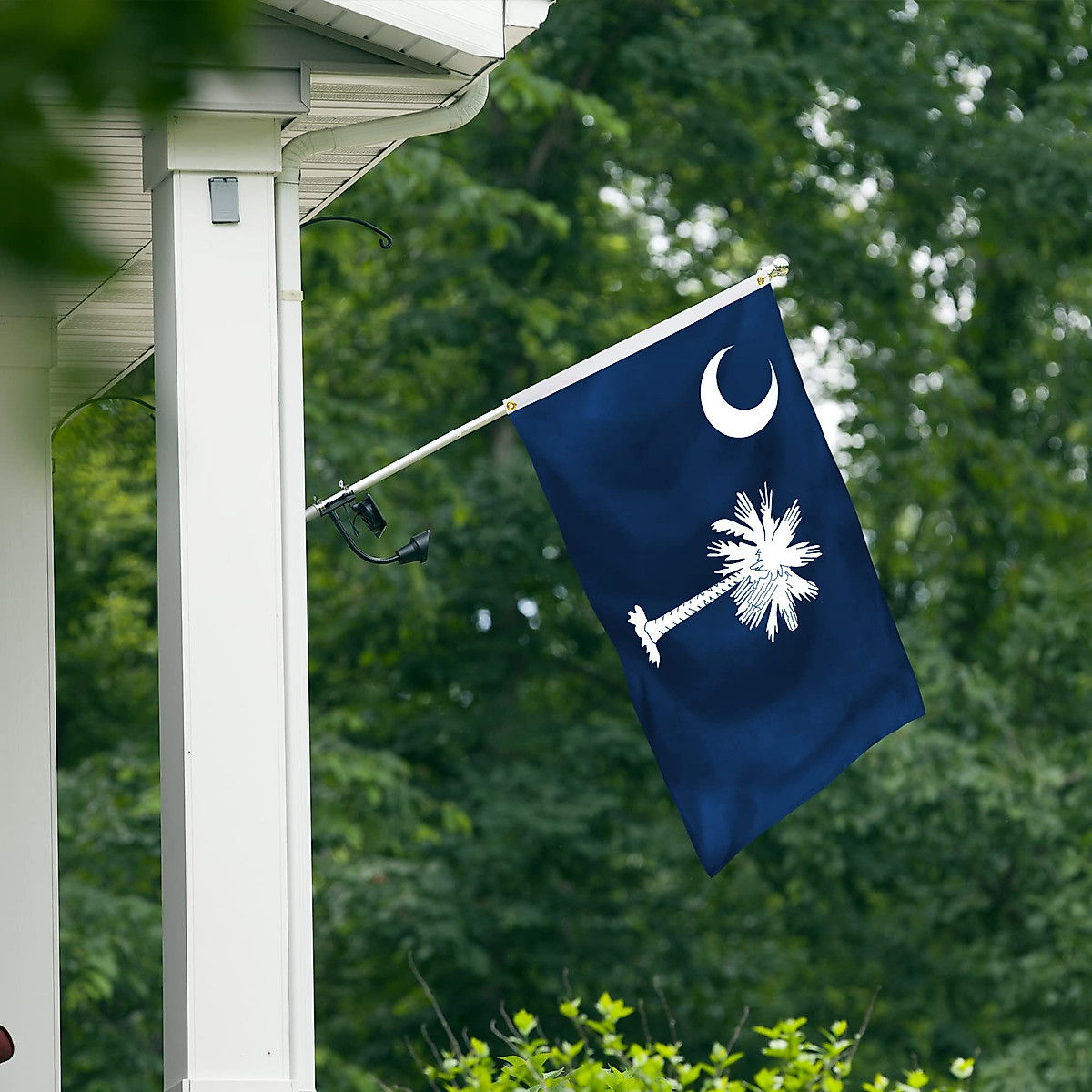 XIFAN Double Sided South Carolina State Flag 3x5 ft, Heavy Duty 3 Ply Durable Polyester, SC Flag with Vibrant Print/4 Rows Hemming/Brass Grommets for Indoor Outdoor Decor