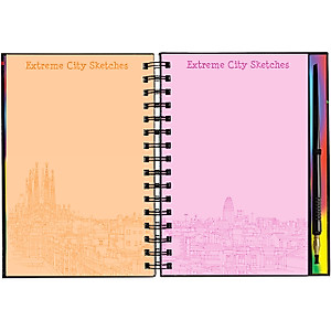 Scratch & Sketch Extreme Cities (Trace Along)