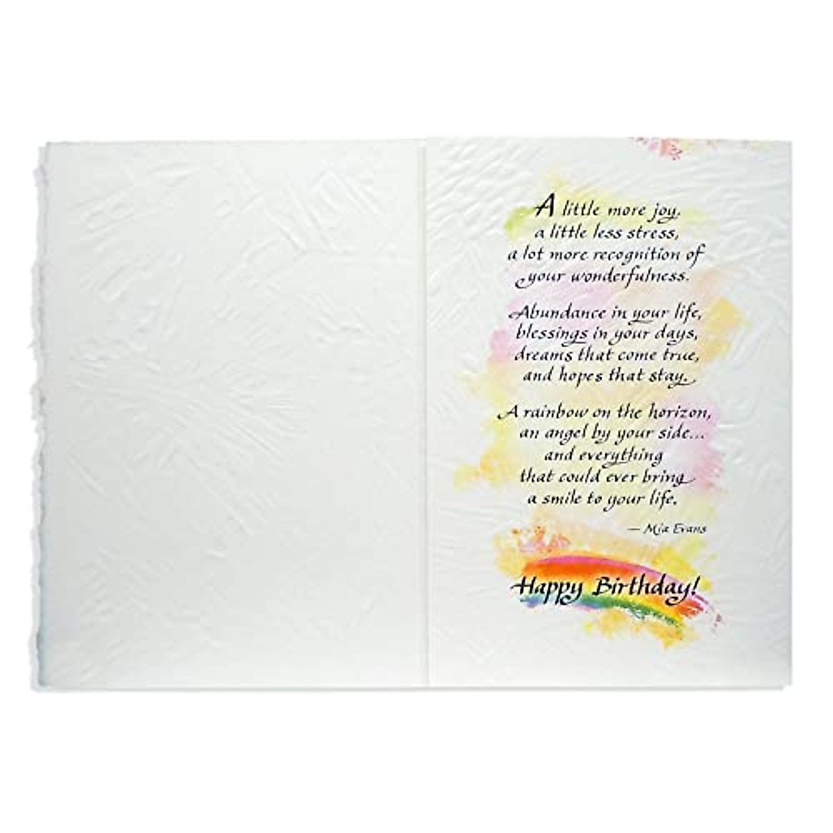 Blue Mountain Arts Birthday Card Assortment—4 Unique Greeting Cards with Uplifting Happy Birthday Wishes for the Special People in Your Life