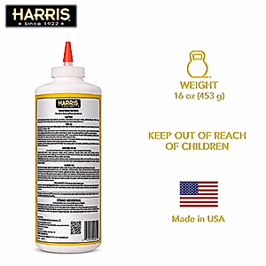HARRIS Boric Acid Roach and Silverfish Killer Powder w/Lure (16oz)