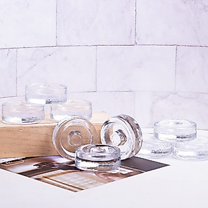 1PC Pickling Kit Glass Weights with Easy Grip Handle for Canning Supplies, Fermenting Weights for Pickling and Canning, Heavy Fermenting Lids Kit for Wide Mouth Mason Jar