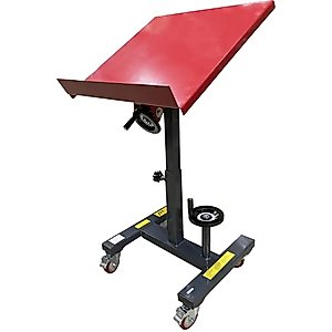 Tilting Work Stand, 300lbs Capacity, Steel, 24x24", 31.5 to 42" Height, 30 Degree Tilting Work Table/Tilting Stand Pake Handling Tools