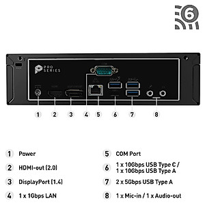 MSI PRO DP21 Desktop, Intel Core i7-13700, UHD 770, 8GB' Memory, 500GB SSD, WiFi 6 AX211, Windows 11 Home Plus (13M-499US)