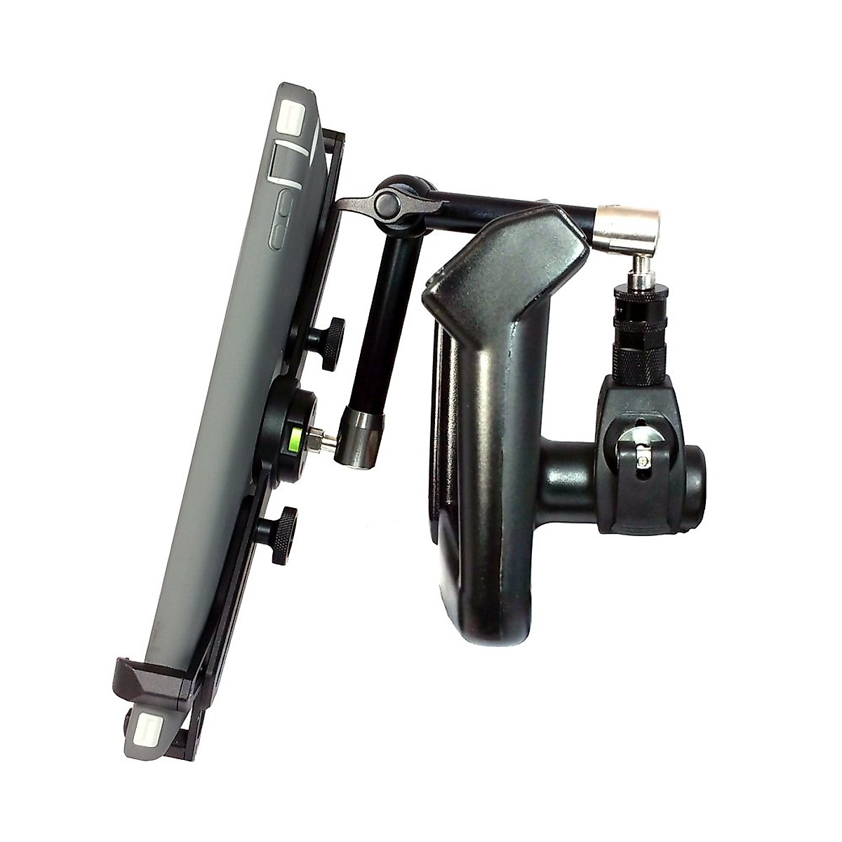 MYGOFLIGHT Flex Yoke Articulated Arm Sport Mount and Universal Cradle Kit for Any 7”-11” iPad Mini Air Pro Android Tablet PC Airplane Car RV Truck Boat Steering Wheel Dash Mounting