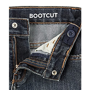 The Children's Place Boys Basic Bootcut Jeans,Dustbowl Wash Single,6