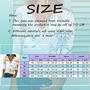 Womens Blouses and Tops Dressy Short Sleeve Women's Double Puff Sleeve Blouses Chiffon Half Sleeve Swiss Dot Tops V Neck Tshirts Casual Dressy