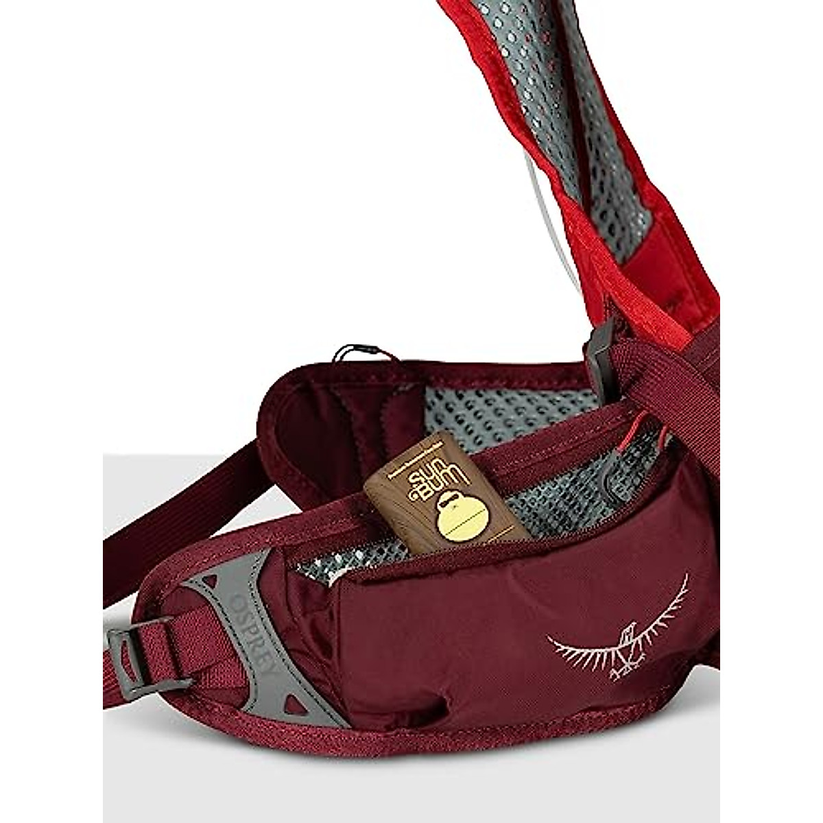 Osprey Siskin 12L Men's Biking Backpack with Hydraulics Reservoir, Black