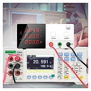 DC Power Supply, 30V 20A DC Variable Power Supply High Precision 4 Digital Adjustable Switching Regulator Bench Power Supplies,Electroplating DIY